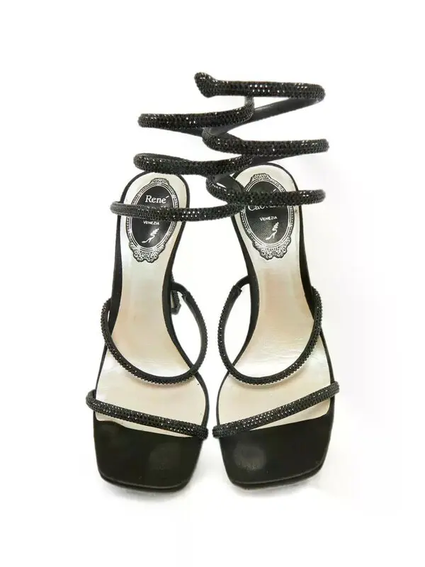 Rene Caovilla Cleo Crystal-embellished Sandals