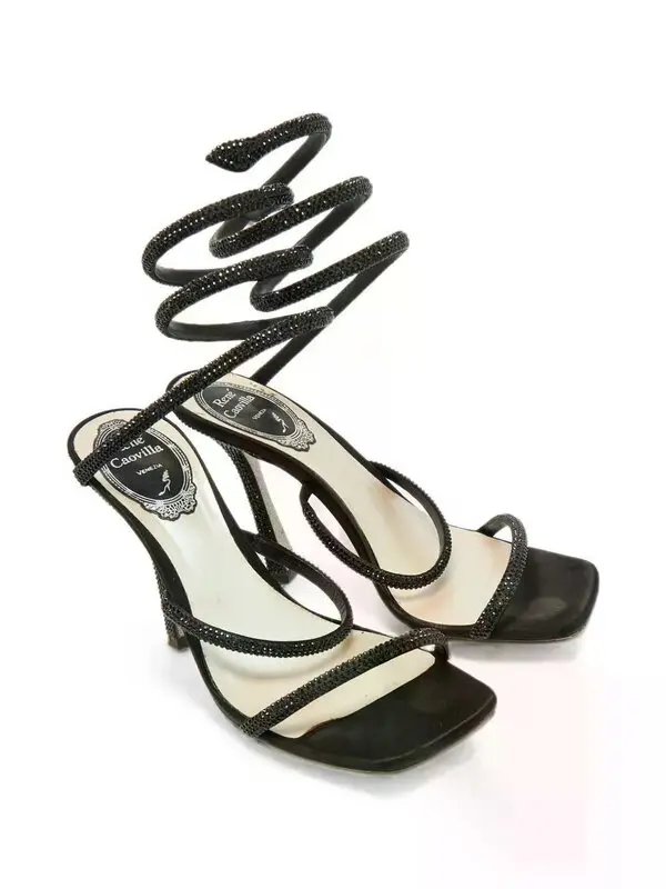 Rene Caovilla Cleo Crystal-embellished Sandals