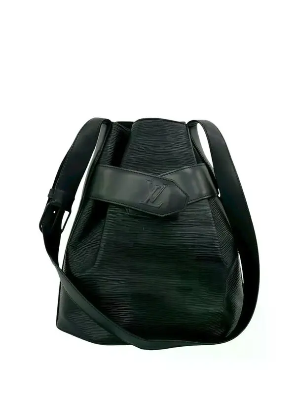 LOUIS VUITTON Epi Sac D'épaule Gm Bucket Bag - Black