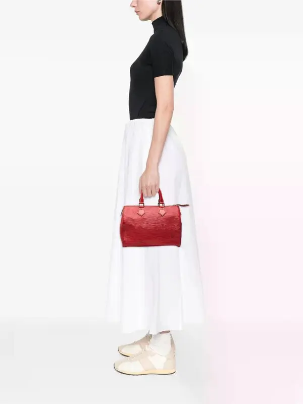 LOUIS VUITTON Epi Speedy 25 Boston Bag