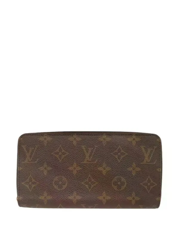 LOUIS VUITTON 2018 Monogram Zippy Wallet Long Wallets