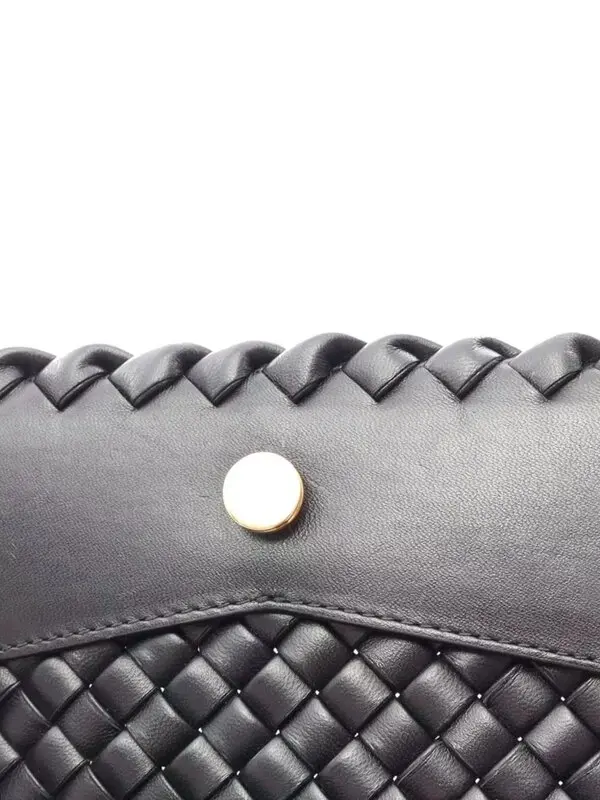 Bottega Veneta Small Padded Intrecciato Cobble Crossbody Bag - Black
