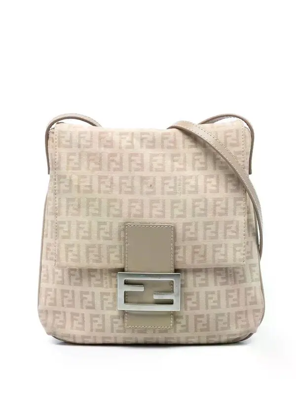 Fendi Zucchino Canvas Crossbody Bag
