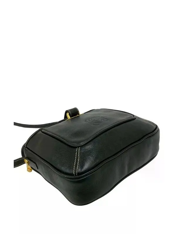 Loewe Leather Anagram Crossbody Bag