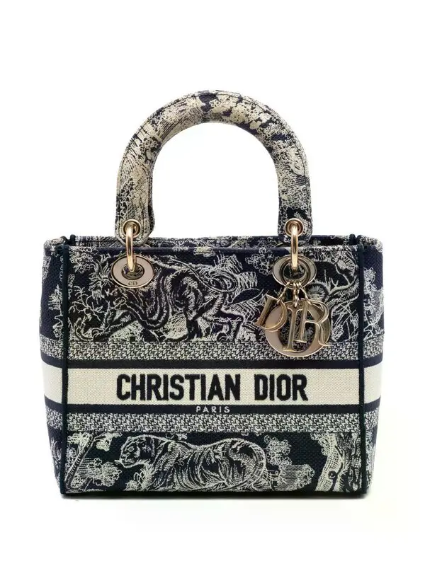 Dior Lady D Lite Satchel - Blue