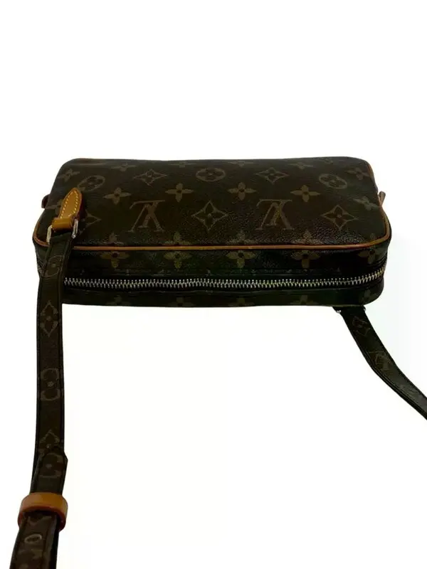 LOUIS VUITTON Monogram Pochette Marly Bandouliere - Brown