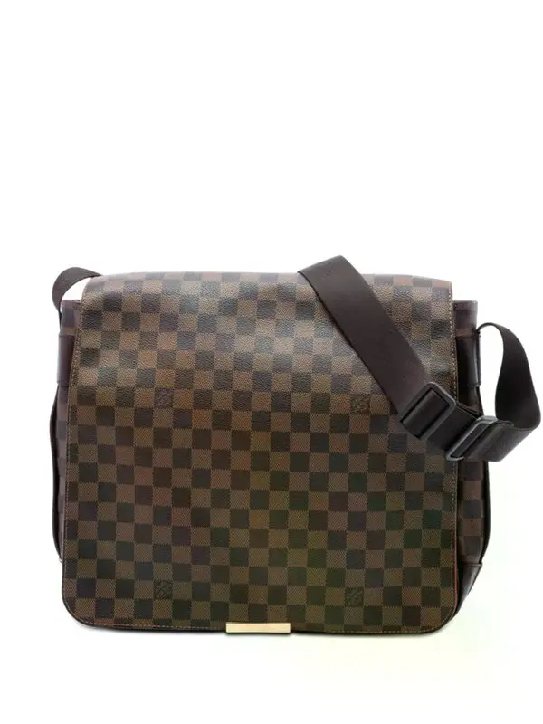 LOUIS VUITTON Damier Ebene Bastille Crossbody Bag - Brown