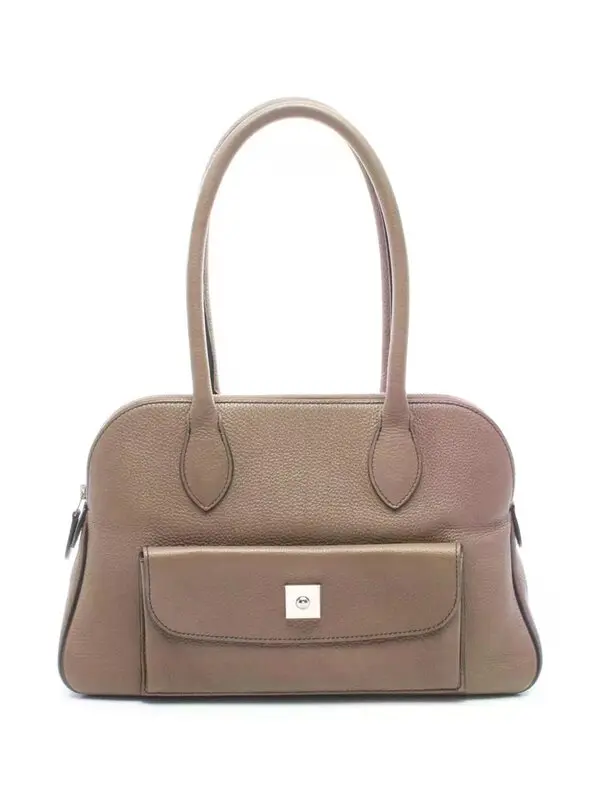 Hermès 2010 Caravans 35 Leather Shoulder Bag