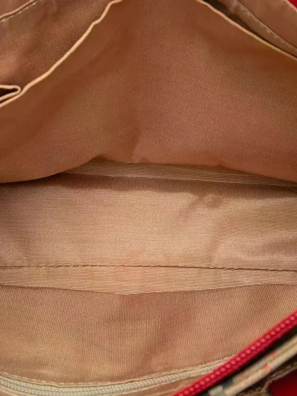 Burberry Haymarket Check Canvas Tote Bag