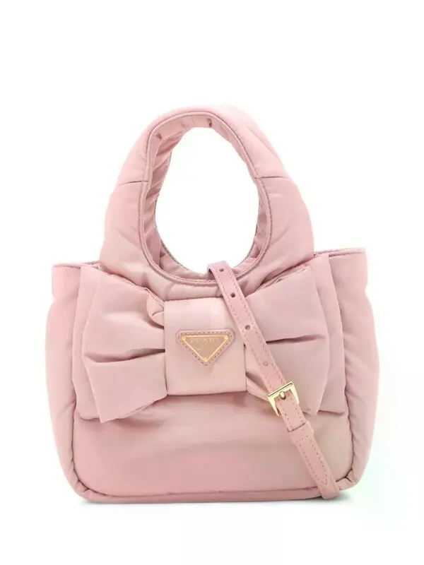 Prada Tessuto Bow Satchel