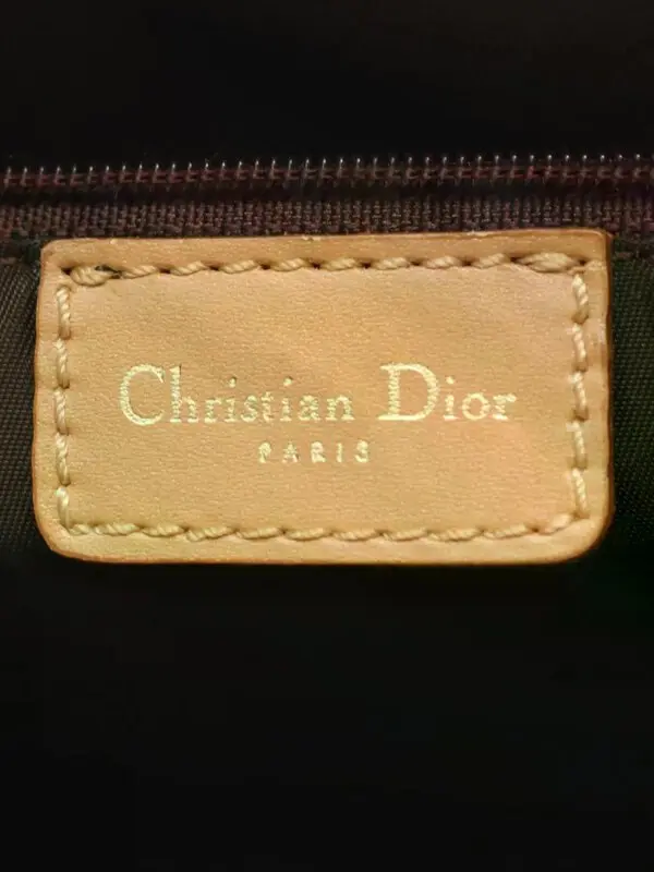 Dior Diorissimo Trotter Canvas Double Pocket Tote Bag