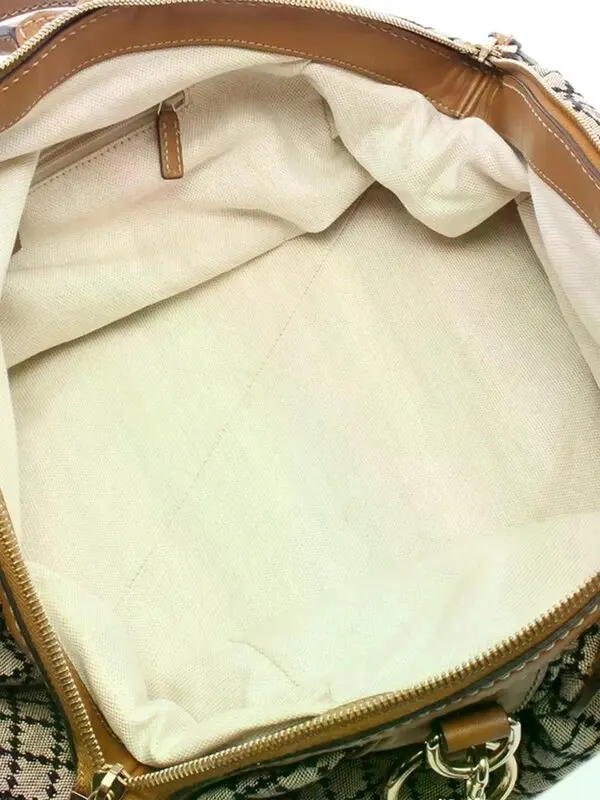 Gucci Diamante Canvas Sukey Satchel