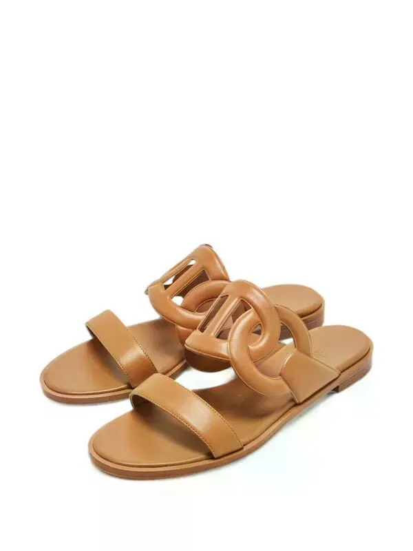 Hermès Lagune Interlocking-link Sandals