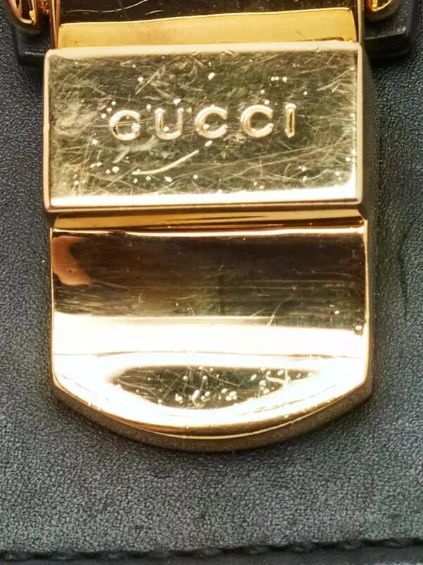 Gucci Mini Sylvie Web Stripe Shoulder Bag - Black