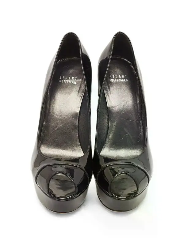 STUART WEITZMAN Peep-toe Platform Pumps