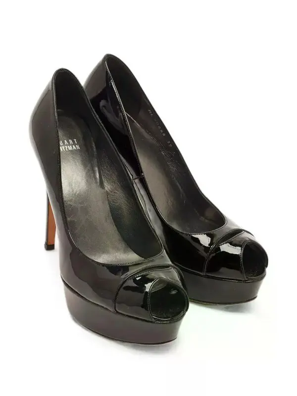 STUART WEITZMAN Peep-toe Platform Pumps