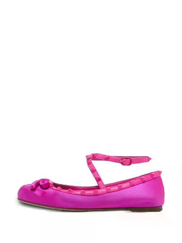 Valentino Garavani Rockstud Ballet Flats - Pink