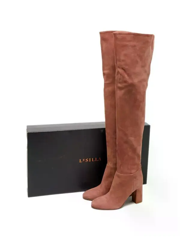 LE SILLA Over-the-knee Suede Boots