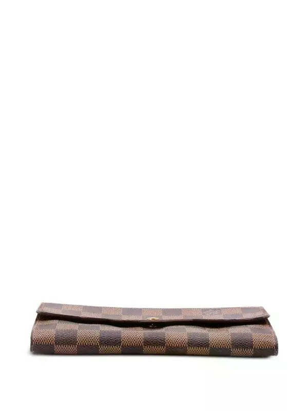 LOUIS VUITTON Sarah Wallet Damier Small Wallets - Brown