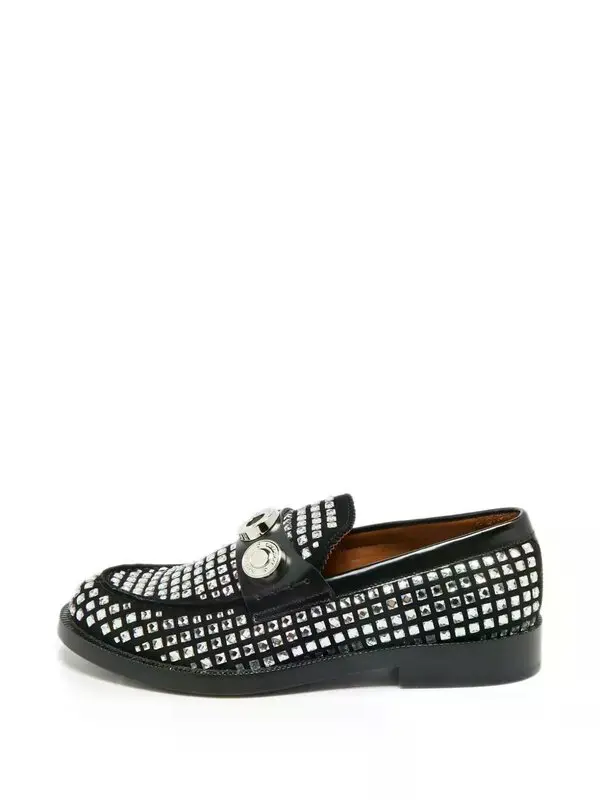 Burberry Crystal-embellished Loafers