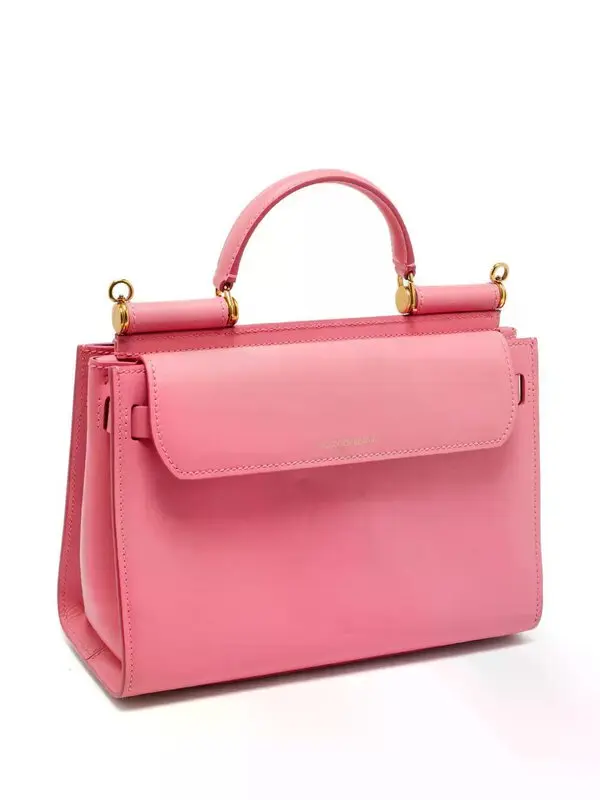 Dolce & Gabbana Sicily Leather Tote Bag