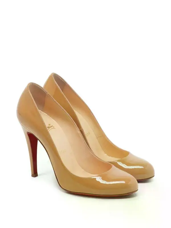 CHRISTIAN LOUBOUTIN Simple Patent Leather Pumps