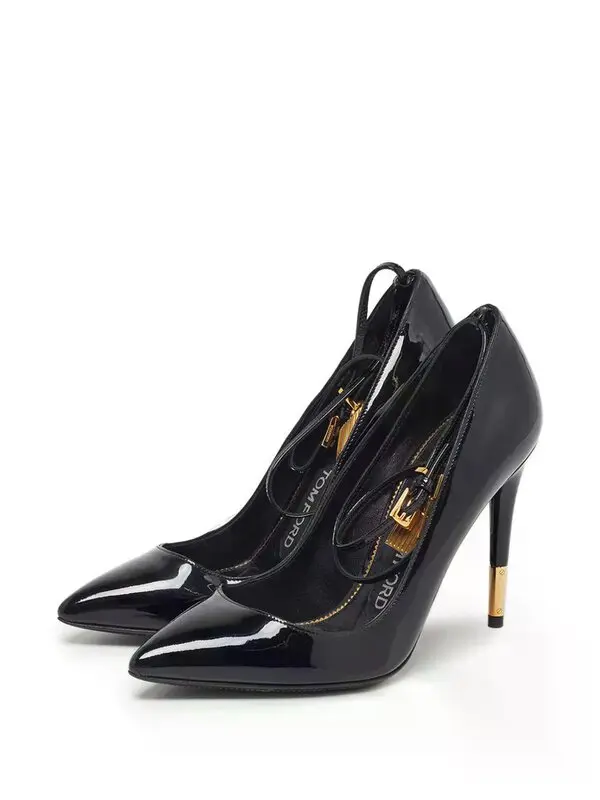 TOM FORD Padlock Pointed-toe Pumps