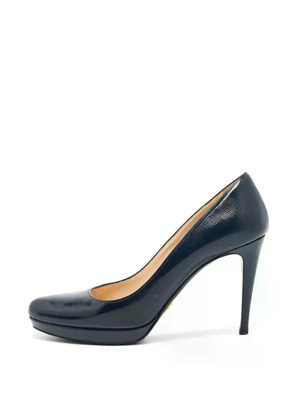 Prada Patent Leather Platform Pumps