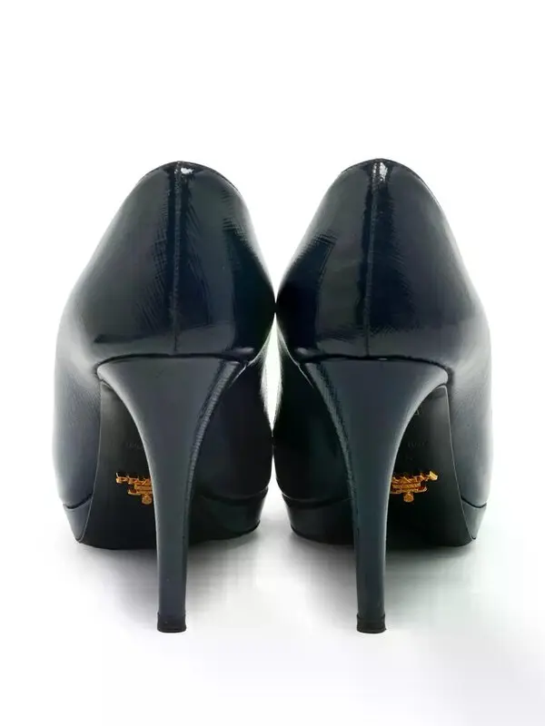 Prada Patent Leather Platform Pumps