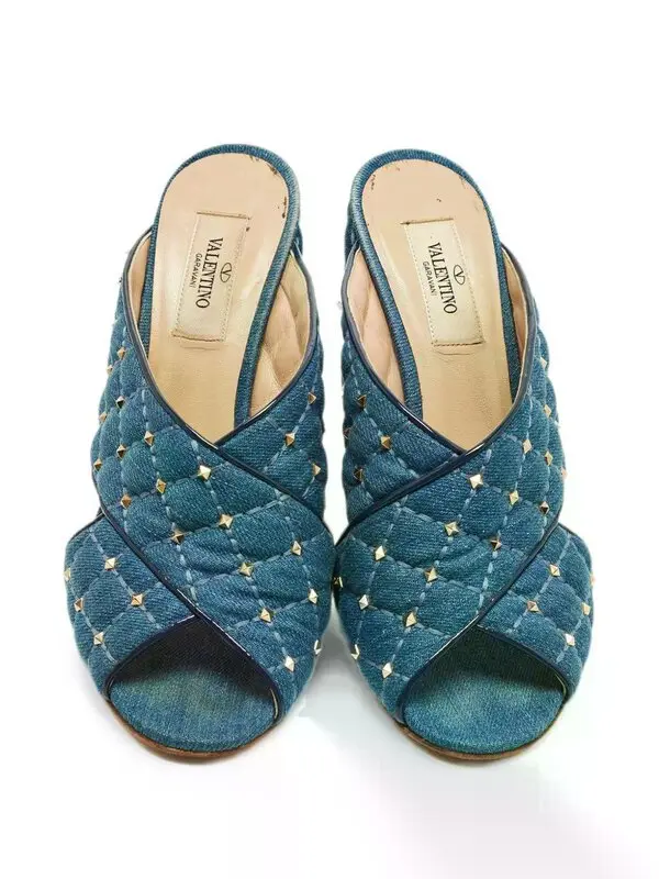 Valentino Garavani Rockstud Crisscross Sandals