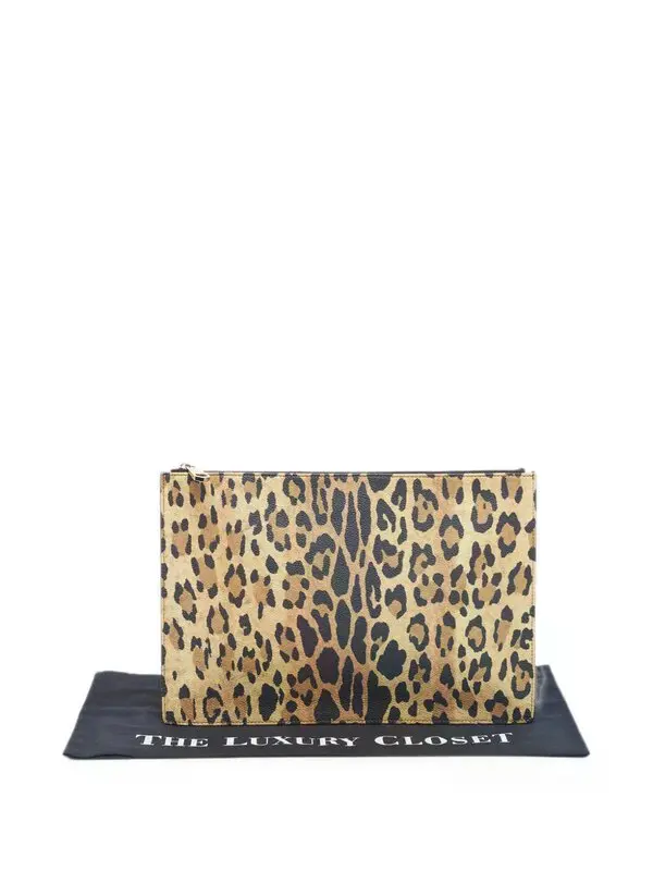 Givenchy Leopard Print Pouch