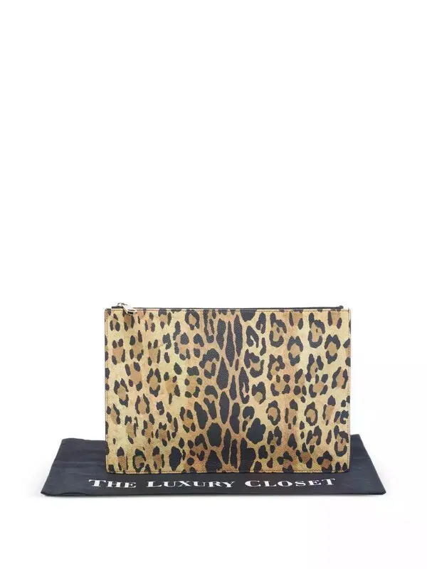 Givenchy Leopard Print Pouch