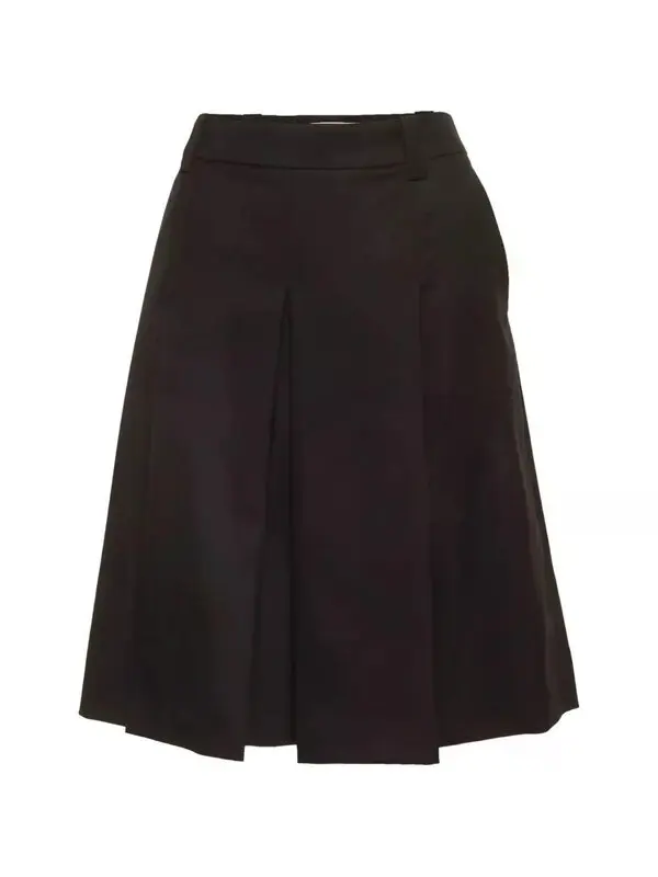 Miu Miu Pleated Mini Skirt - Blue