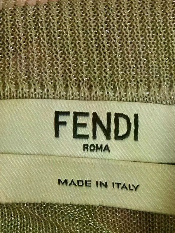 Fendi Check Knit Jersey