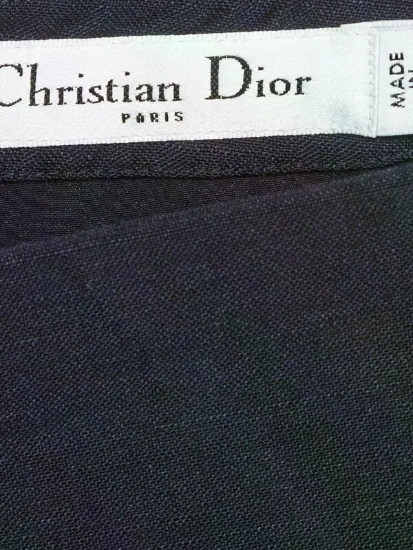Dior Flared Mini Skirt - Blue