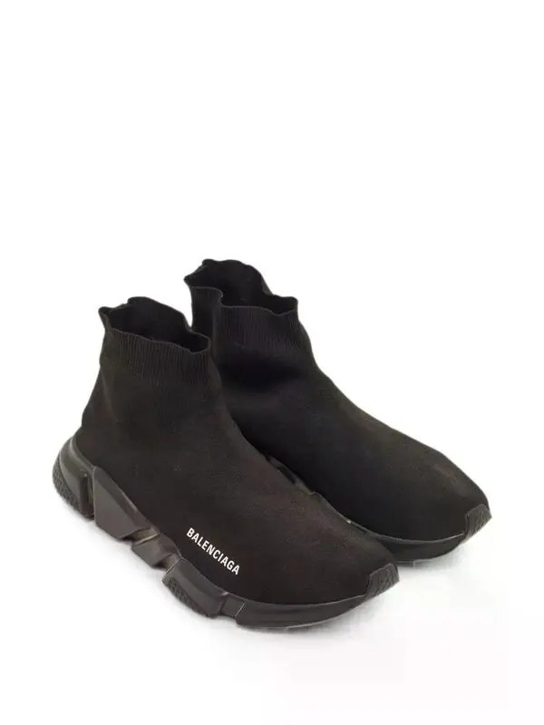 Balenciaga Speed Stretch-knit Sneakers - Black