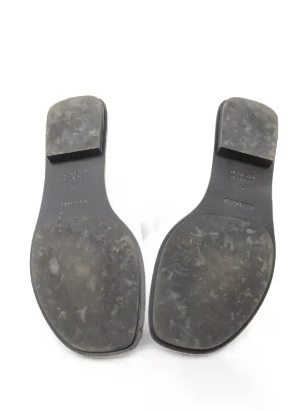 Hermès H Logo-strap Thong Sandals