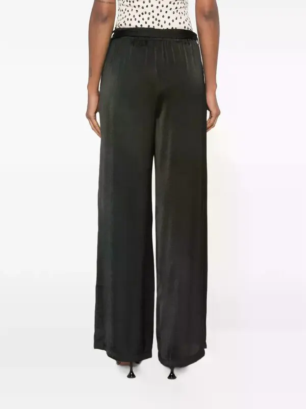 MOUTAKI Belted Wide-leg Trousers