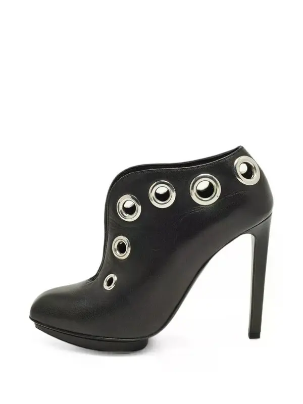 Alexander McQueen Eyelet-detail Ankle Boots