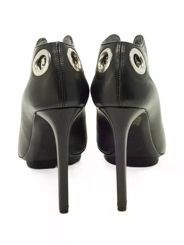 Alexander McQueen Eyelet-detail Ankle Boots