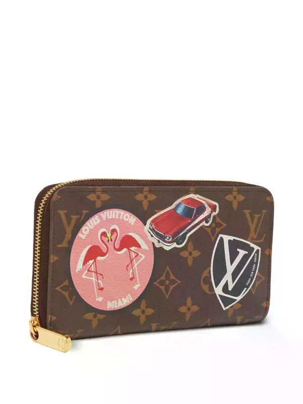LOUIS VUITTON 2016 World Tour Zippy Monogram Wallet - Brown
