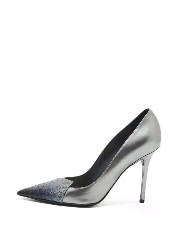 Dior Cannage Cap Toe Pumps