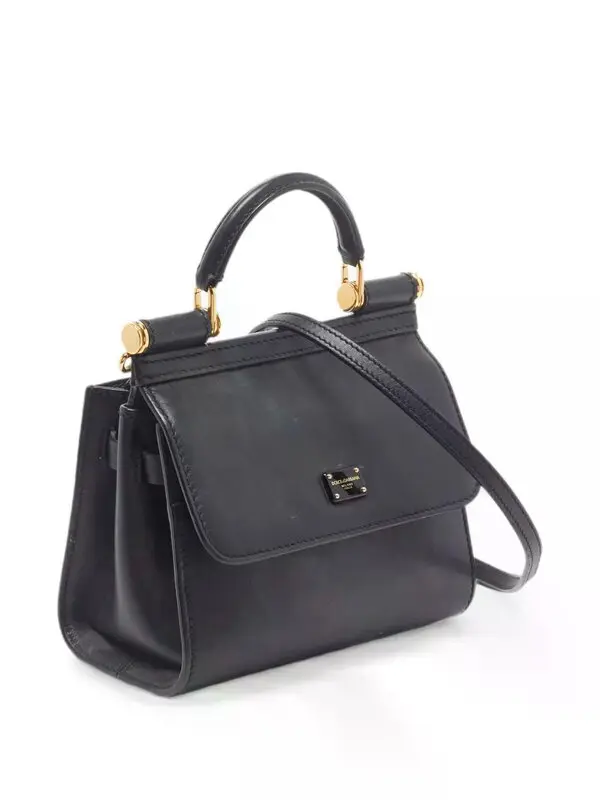 Dolce & Gabbana Mini Sicily 58 Tote Bag - Black