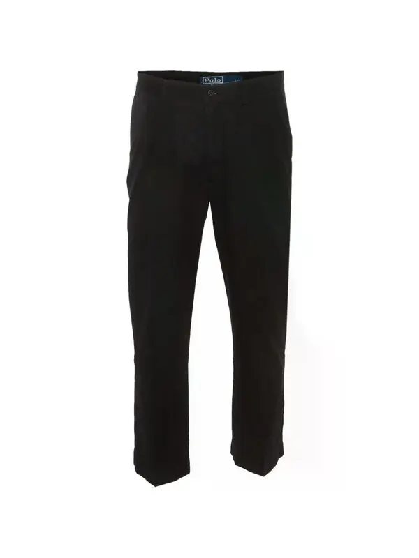 Polo Ralph Lauren Prospect Straight-fit Cotton Trousers - Black