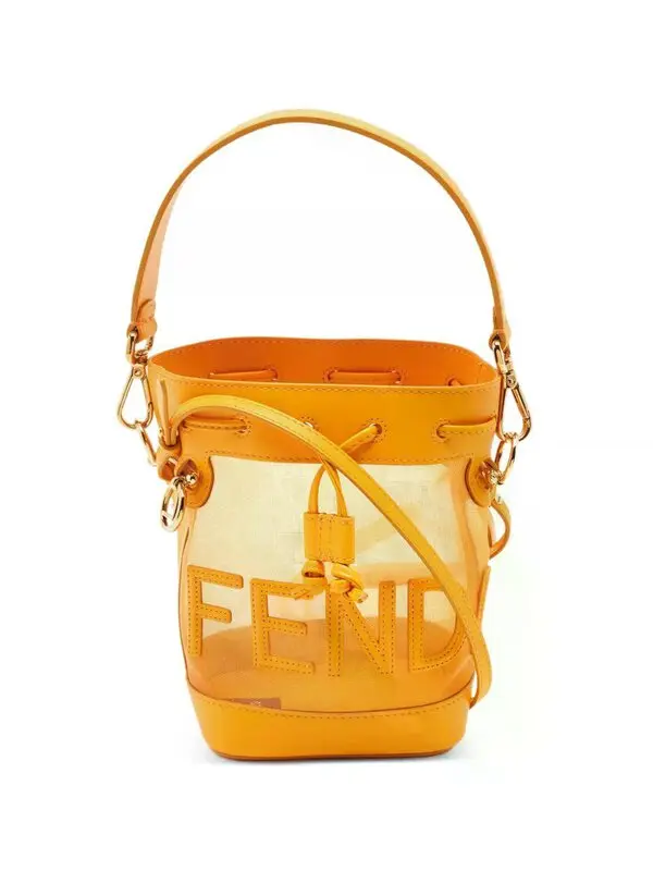 Fendi Mini Mon Tresor Bucket Bag - Orange