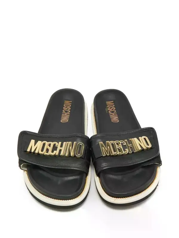 Moschino Plaque Sandals