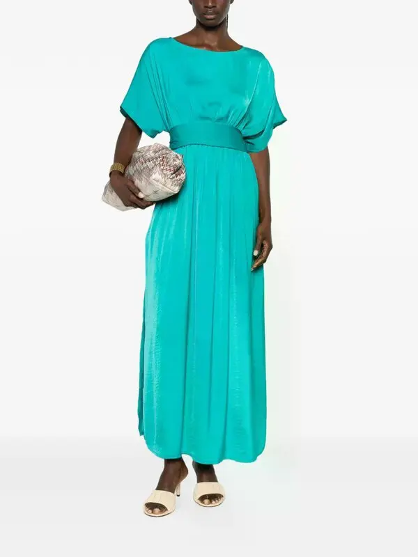 MOUTAKI Belted Maxi Dress