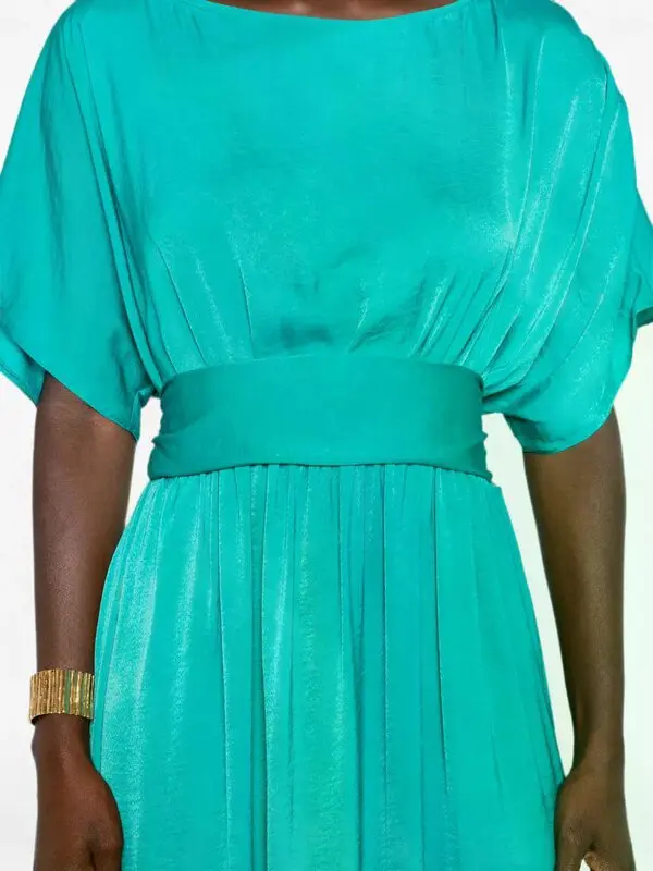 MOUTAKI Belted Maxi Dress