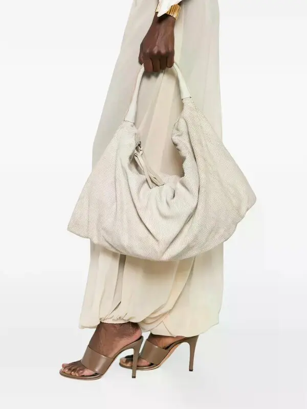 SOMMET Aura Petalino Leather Shoulder Bag