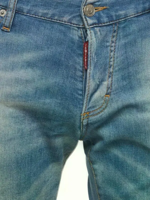 Dsquared2 Distressed Slim-fit Jeans